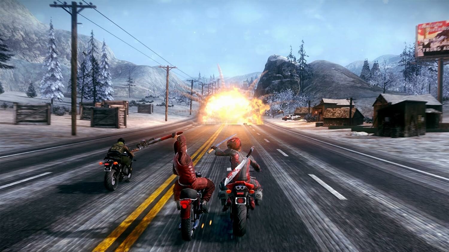 Road Redemption (русские субтитры) (Игра на диске) (Для Playstation 4) (PS4) — фото 1