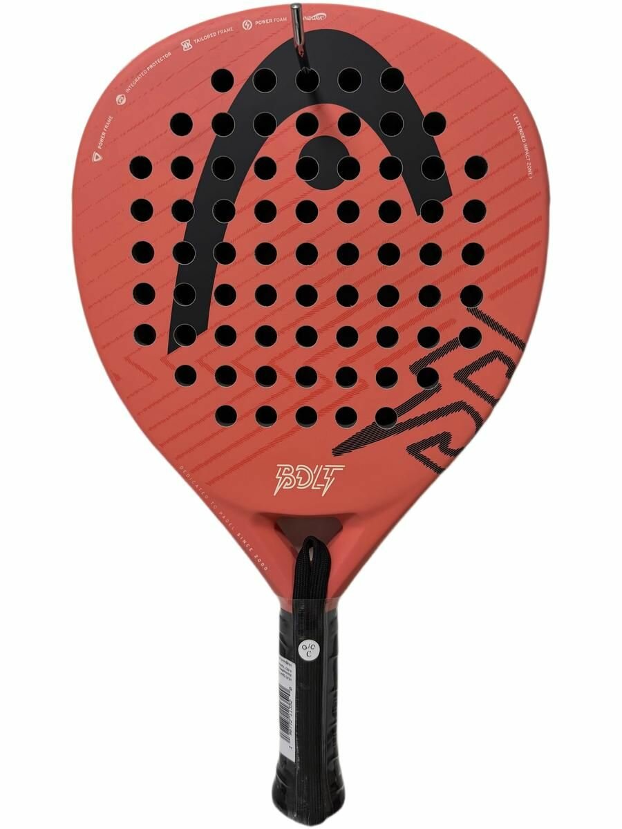 Ракетка для падел тенниса Head Bolt 2026 RDBK