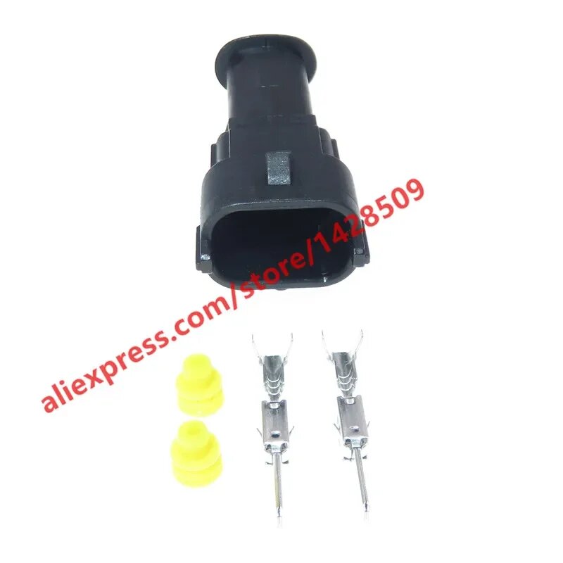 Разъем автодатчика DJB7029Y-3.5-11/DJB7029Y-3.5-21, черный