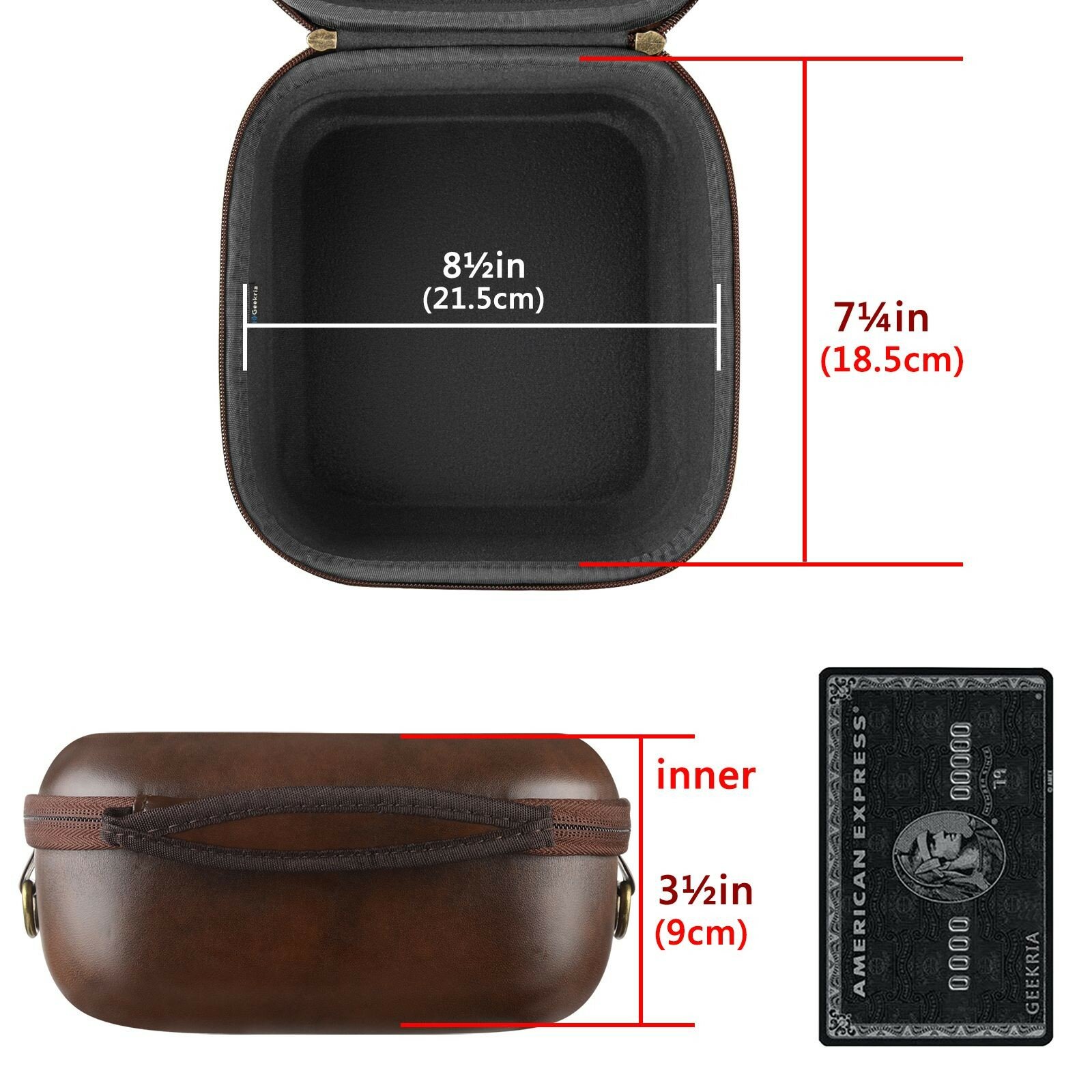 Чехол MyPads для наушников Sennheiser HD 599, HD 598, HD 560S, HD 660S, коричневый, жёсткий корпус