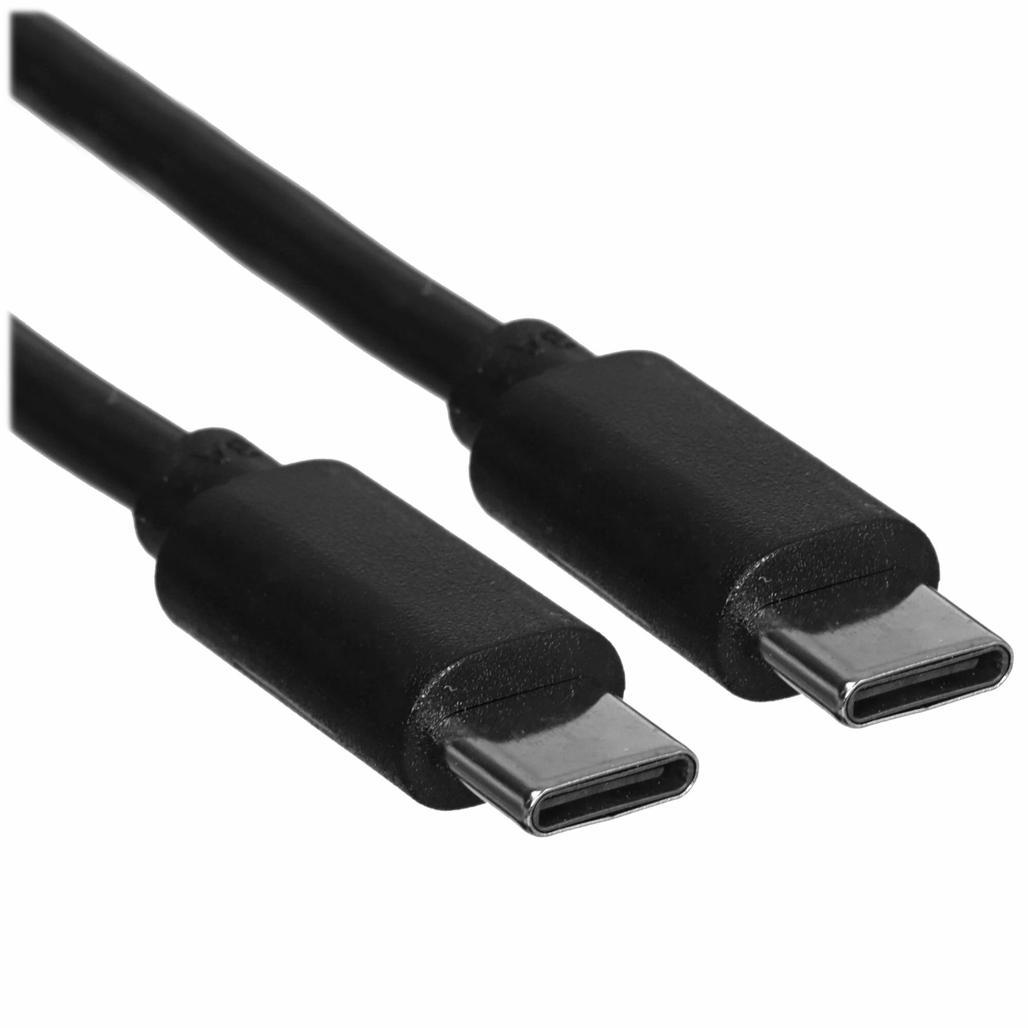 Кабель круглый Aceline USB Type-C - USB Type-C черный 1.5 м