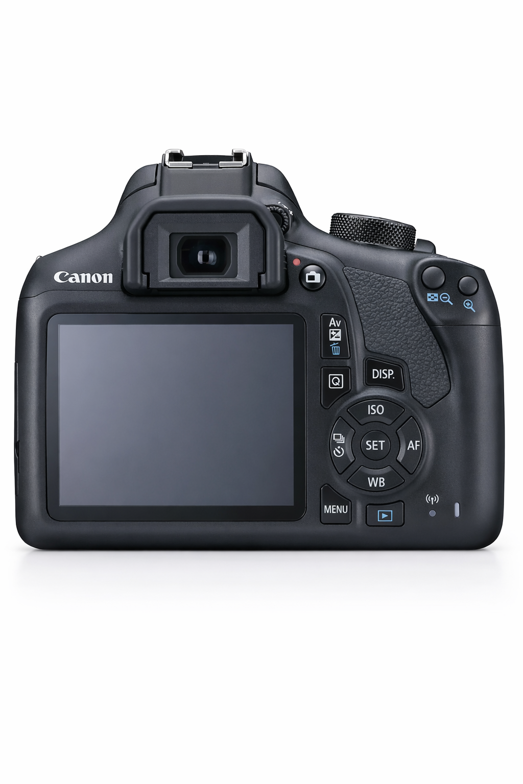 Фотокамера Canon EOS 1300D, зеркальная, пыле/влагозащита, 18 Мп, объектив 18-55 мм f/3,5-5,6 DC