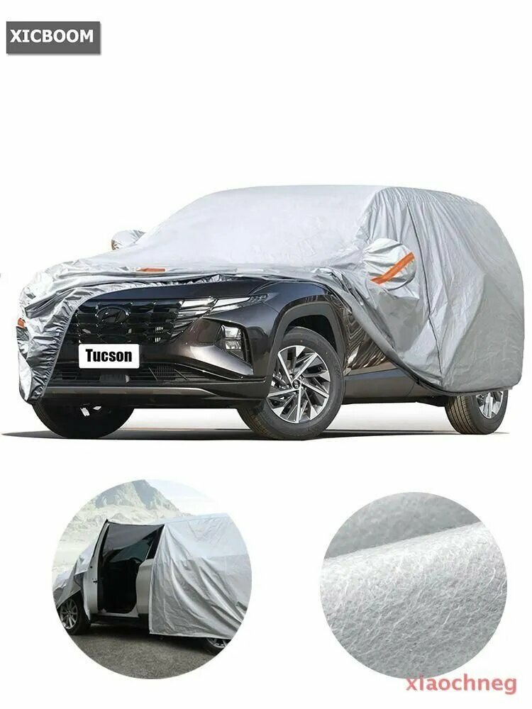 Чехол на автомобиль Hyundai Tucson, EVA, ABS пластик, 1 шт.