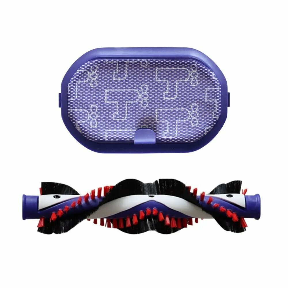 Запасной фильтр с роликовой щеткой для DYSON DC35, DC44, DC45 92092901 91706602 Пылеулавливающие фильтры HEPA