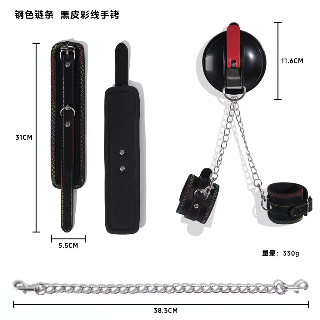 Сильные наручники с присоской висят стимулирующие секс-игры, реквизиты для пар, связанных, связывание, секс-игрушки sm