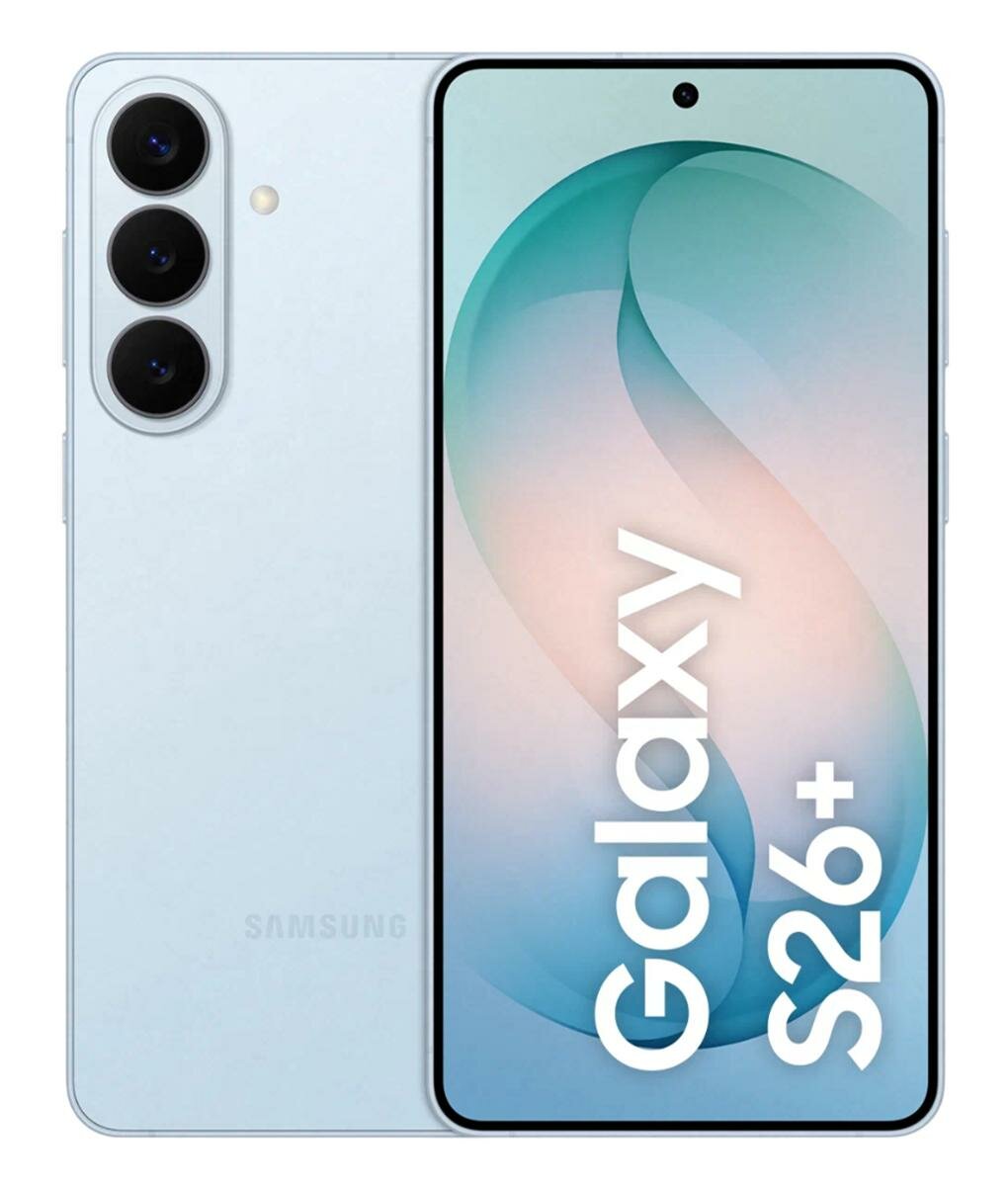 Смартфон Samsung Galaxy S26+ 5G 12/256Gb Sky Blue (S947B/DS) Exynos 2600 Sim+eSim
