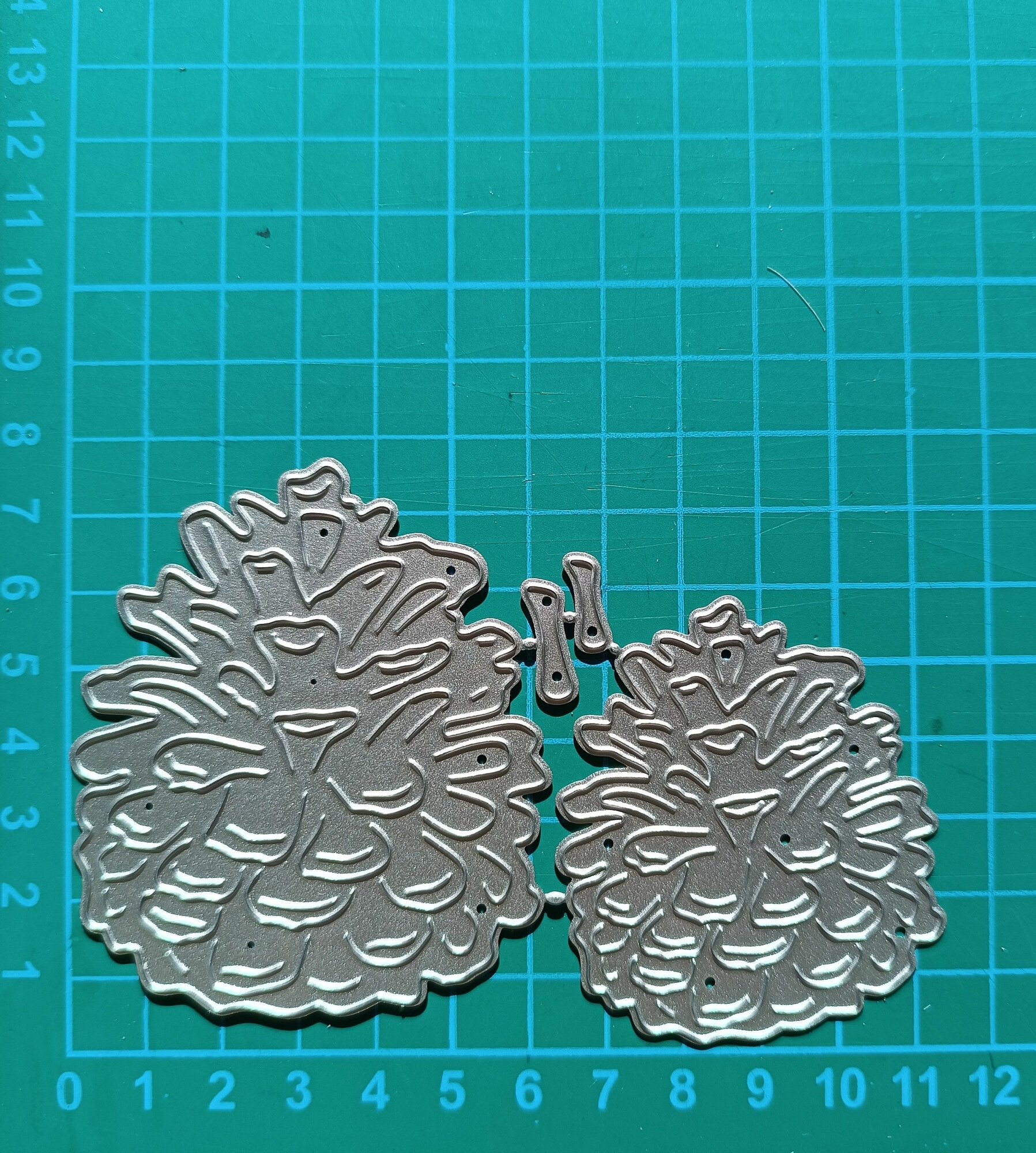 Нож для скрапбукинга A-205, размер 11,5*7,3 см, для машинки для вырубки.