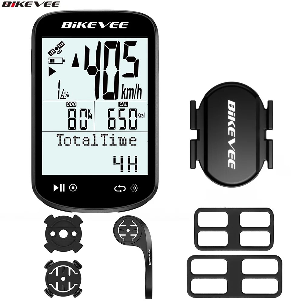 Bikevee Беспроводной датчик частоты вращения педалей ANT+ Bluetooth as shown 1