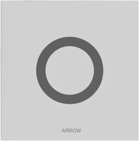 Смывное устройство для писсуара Arrow AG7109AB сенсорное, нержавеющая сталь