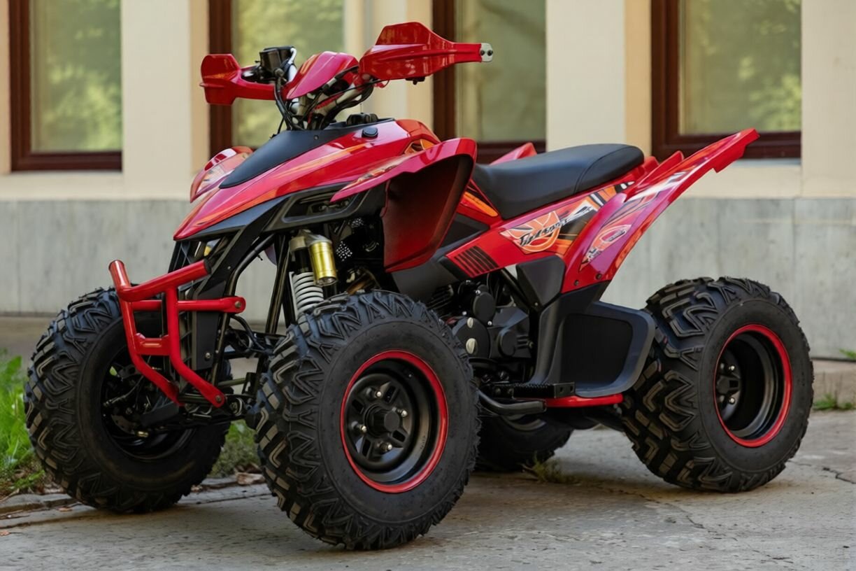 Квадроцикл (комплект для сборки) YACOTA TYPHOON 250_крас (в заводской упаковке без ПТС)