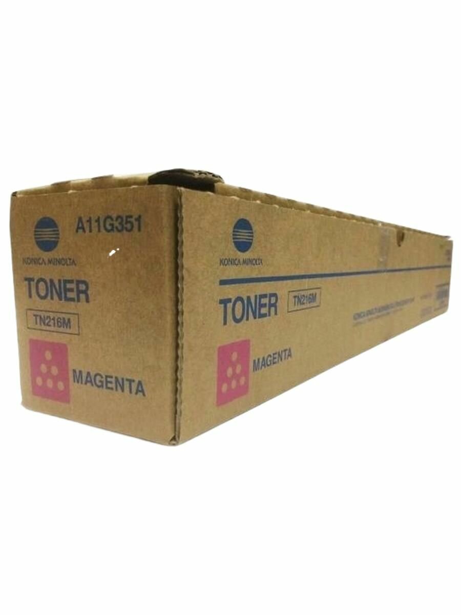 Тонер-картридж TN-216M (A11G351) пурпурный для Konica Minolta bizhub C220/C280