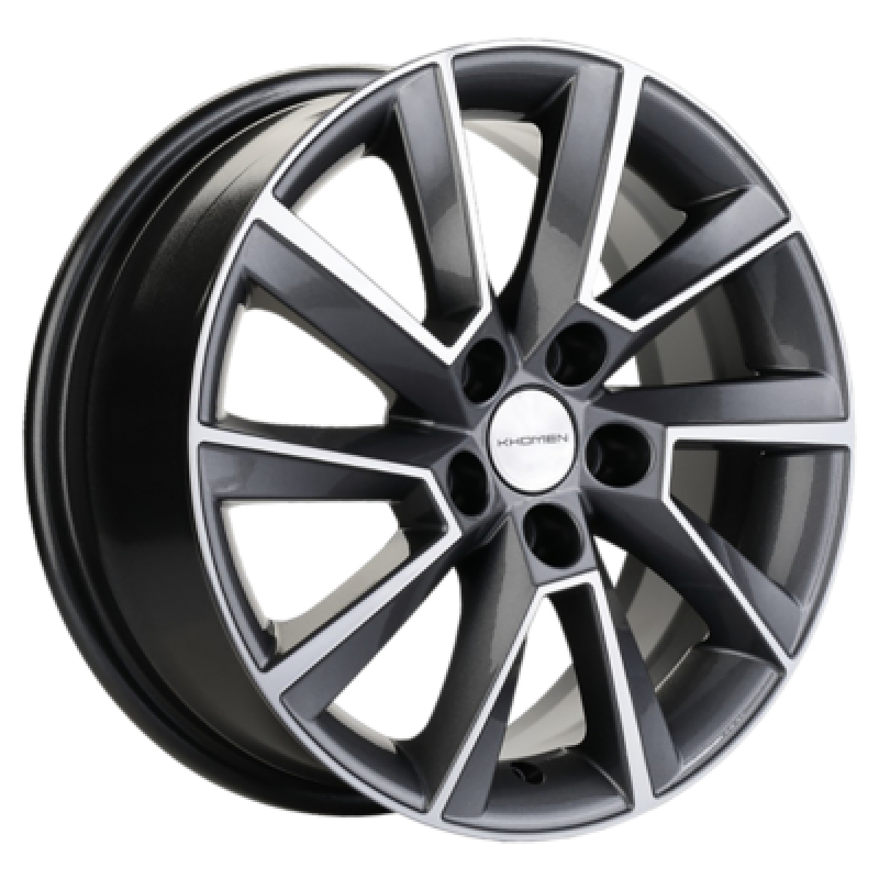 Диск колесный Khomen Wheels KHW1604 (Aveo) 6,0x16 5x105 Dia56.6 ET39 цвет Gray-FP