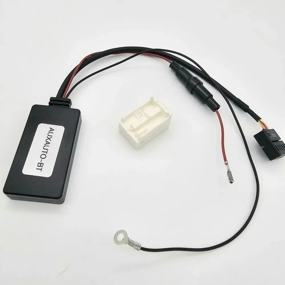 Bluetooth AUX адаптер для Skoda Octavia A5 A7 Yeti Fabia Superb Rapid - Черный — фото 1