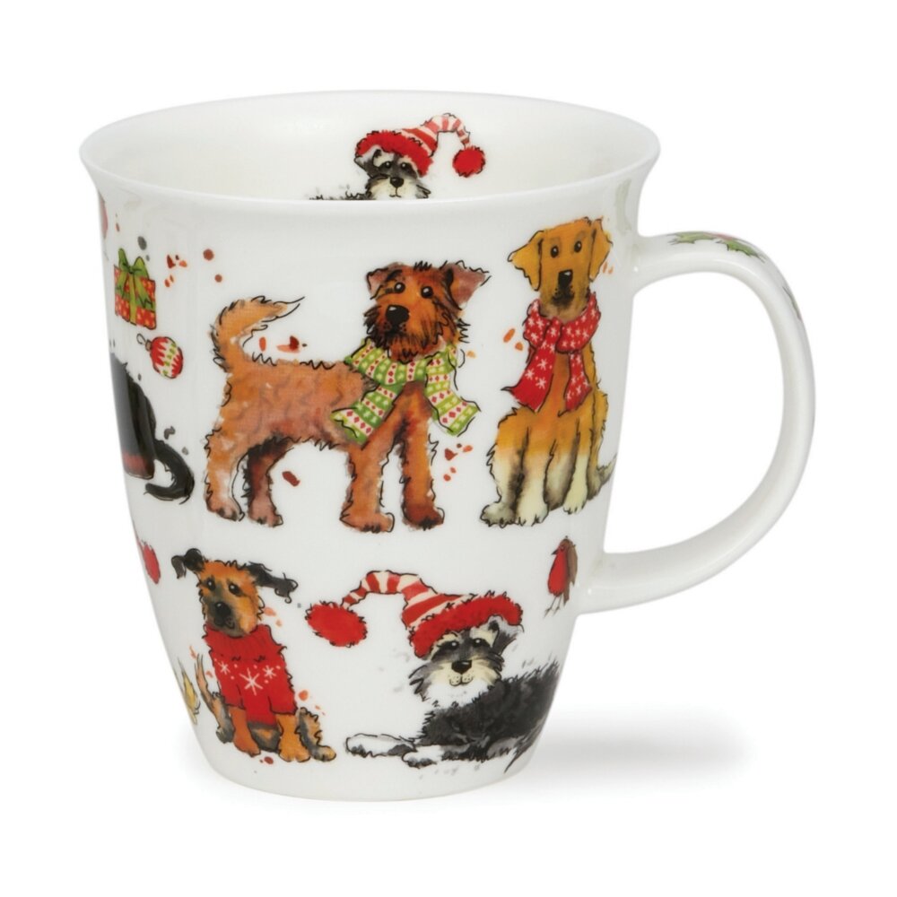 Кружка Dunoon Nevis Festive Dogs Mug 78043591