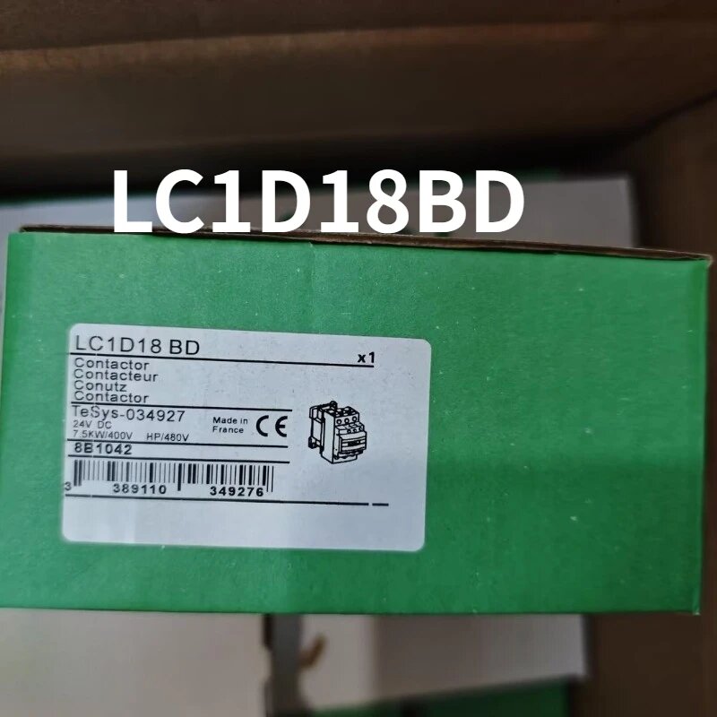 Контактор LC1D18BD 18A 24В DC