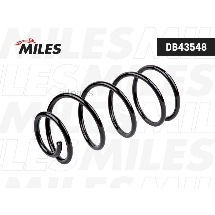 MILES DB43548 Пружина подвески VOLVO C30 1.6 10/06- пер.