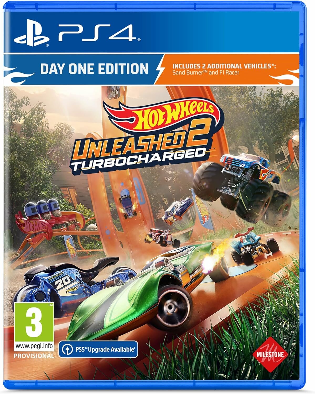 Игра Hot Wheels Unleashed 2: Turbocharged - Day One Edition [PS4, английская версия] (EU)