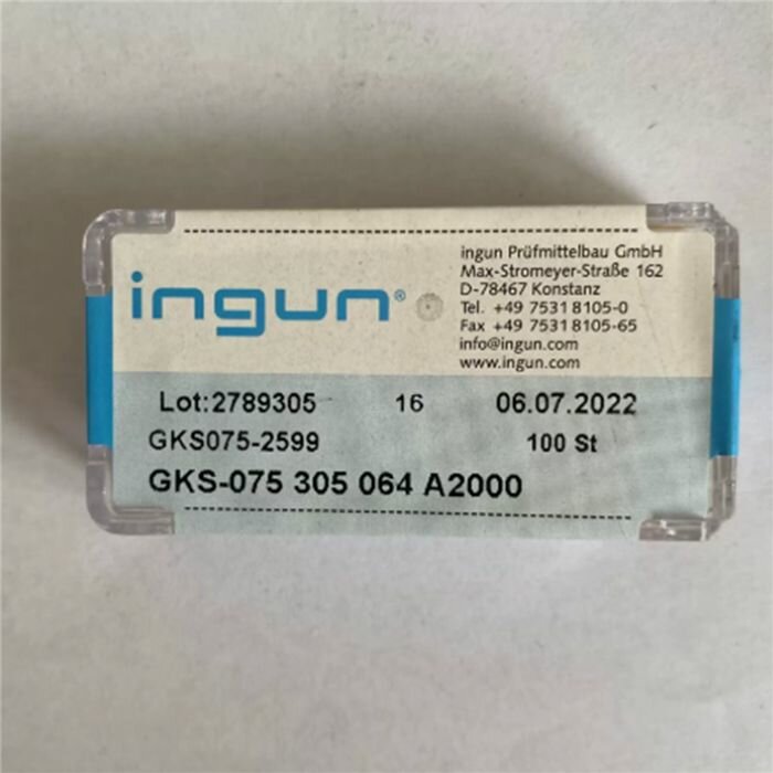 Модуль 100PCS/INGUN GKS075 305 064 A2000 Spring-loaded Test Probe