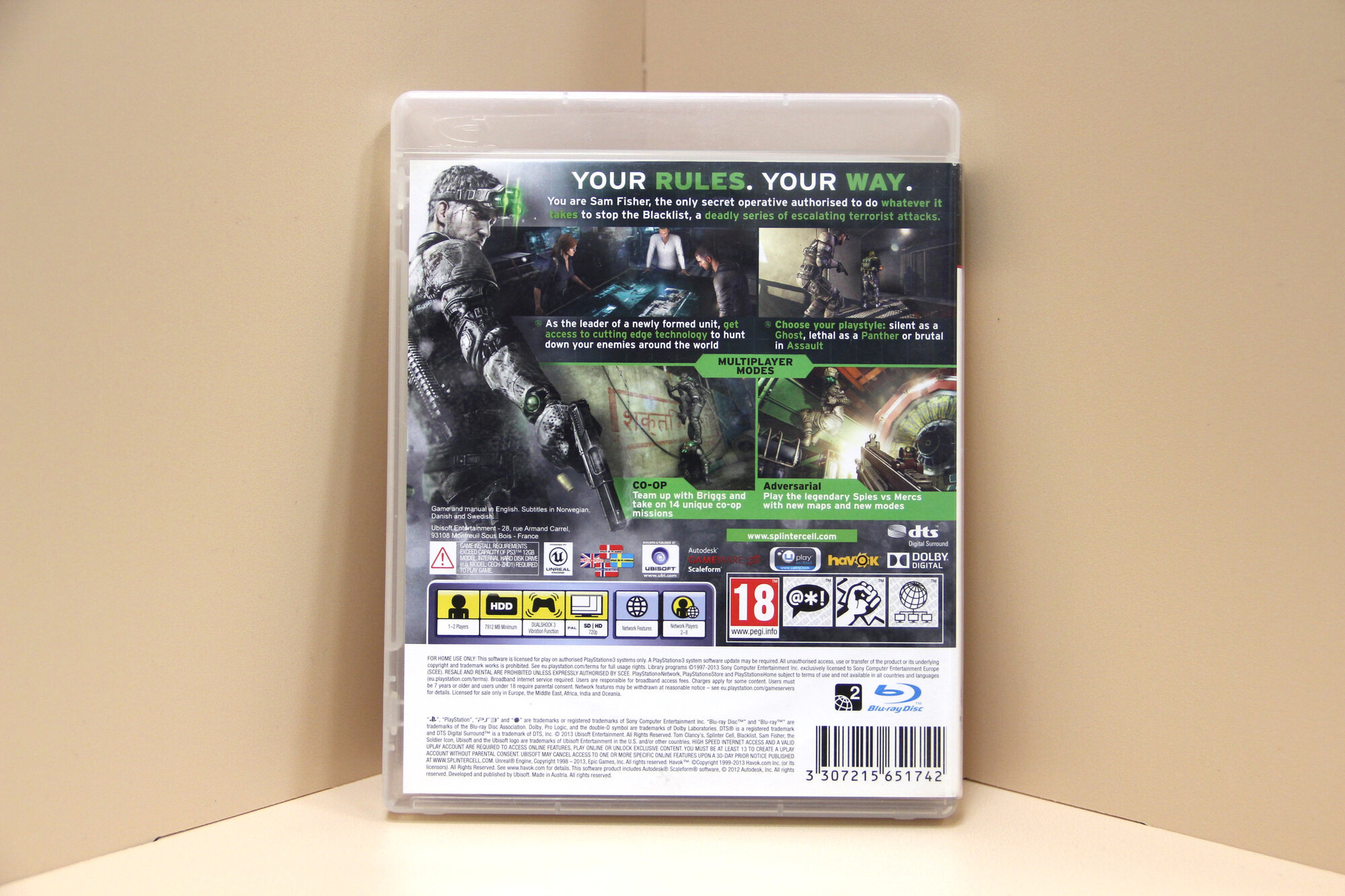 Tom Clancy's Splinter Cell Blacklist (PS3) — фото 1