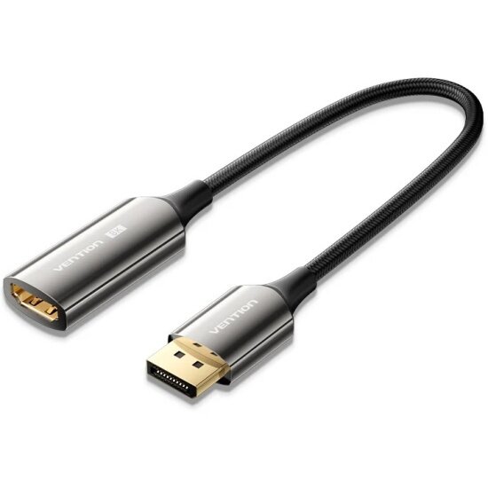 Адаптер-переходник Vention DisplayPort 20M > HDMI F 8K - 0.25м (HFNBC)