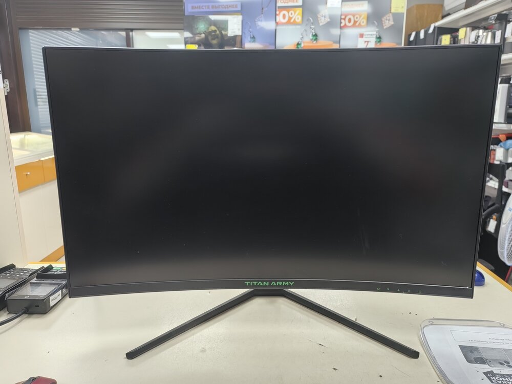 Монитор Titan Army N27SH2, 1920x1080, 240 Гц, VA, LED, 3000:1, 300 Кд/м², черный