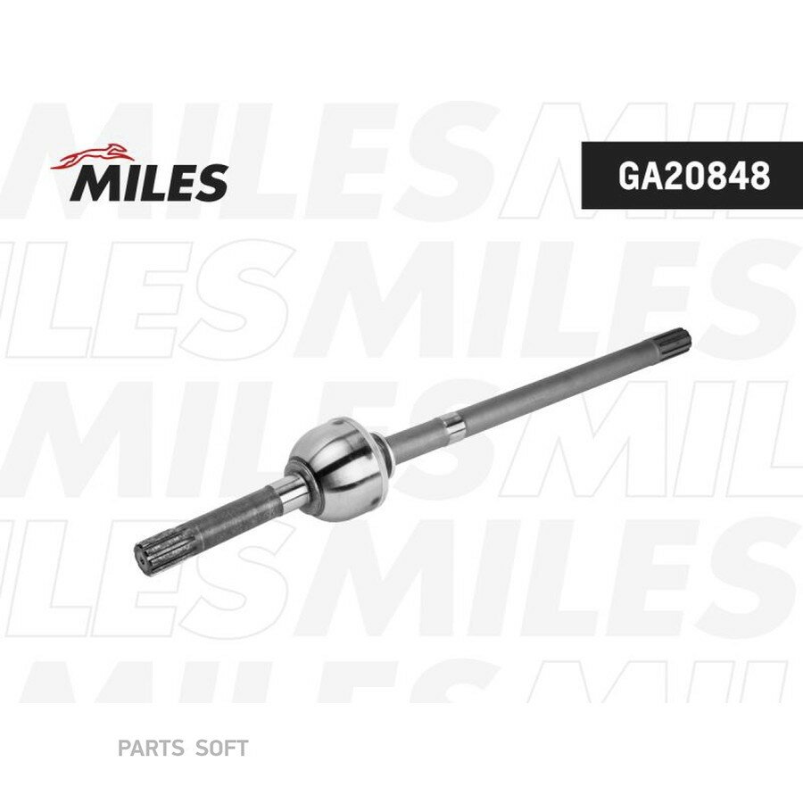 MILES GA20848 ШРУС УАЗ Patriot ( 3163 )2.7/2.3D / Simbir (3162 ) 2.9 прав. ()