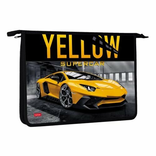 Папка для тетрадей "YELLOW supercar" 61037 "Hatber"