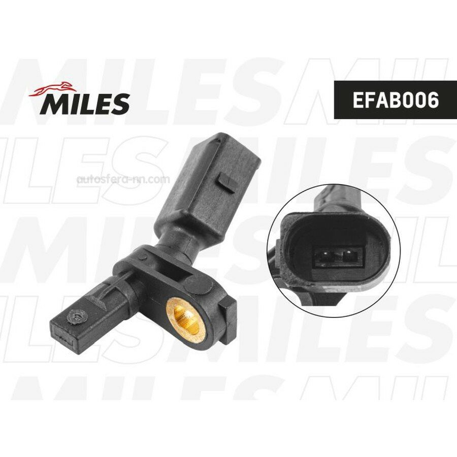 MILES EFAB006 Датчик ABS AUDI/SKODA/VW пер. лев.
