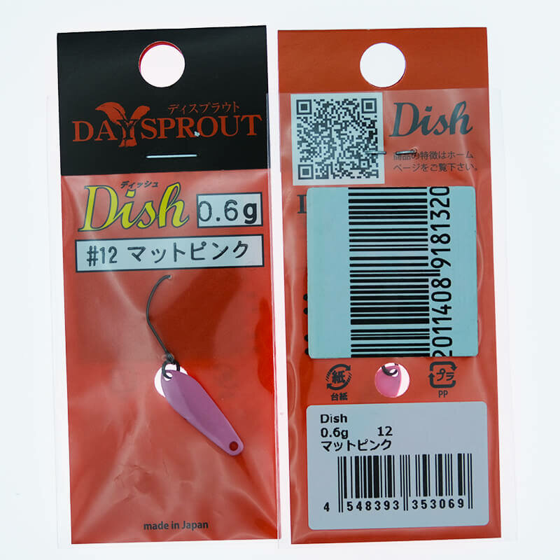 Колеблющаяся блесна Daysprout Dish 0.6гр. #12