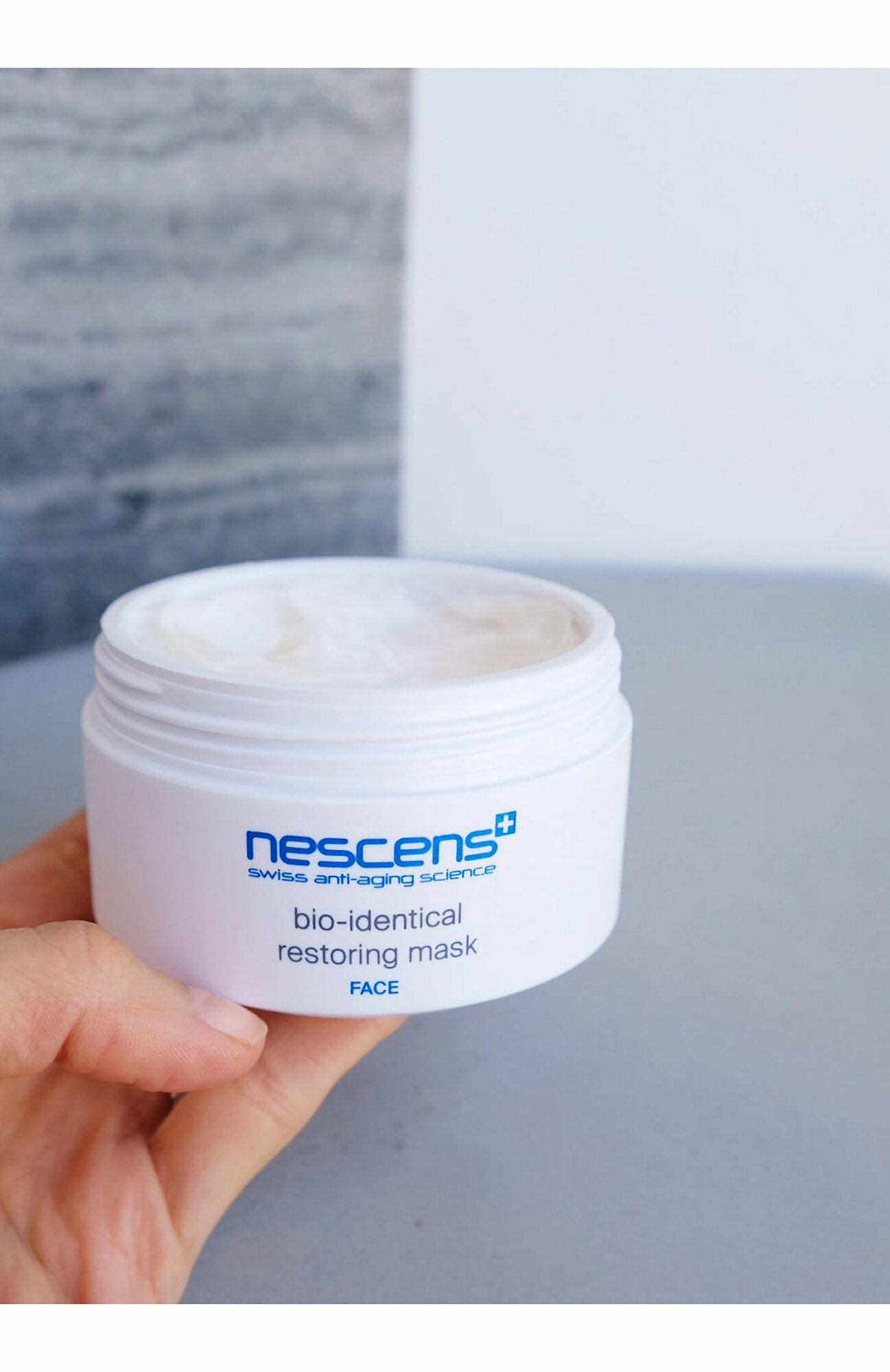 Восстанавливающая биоидентичная маска для лица (100ml) Nescens