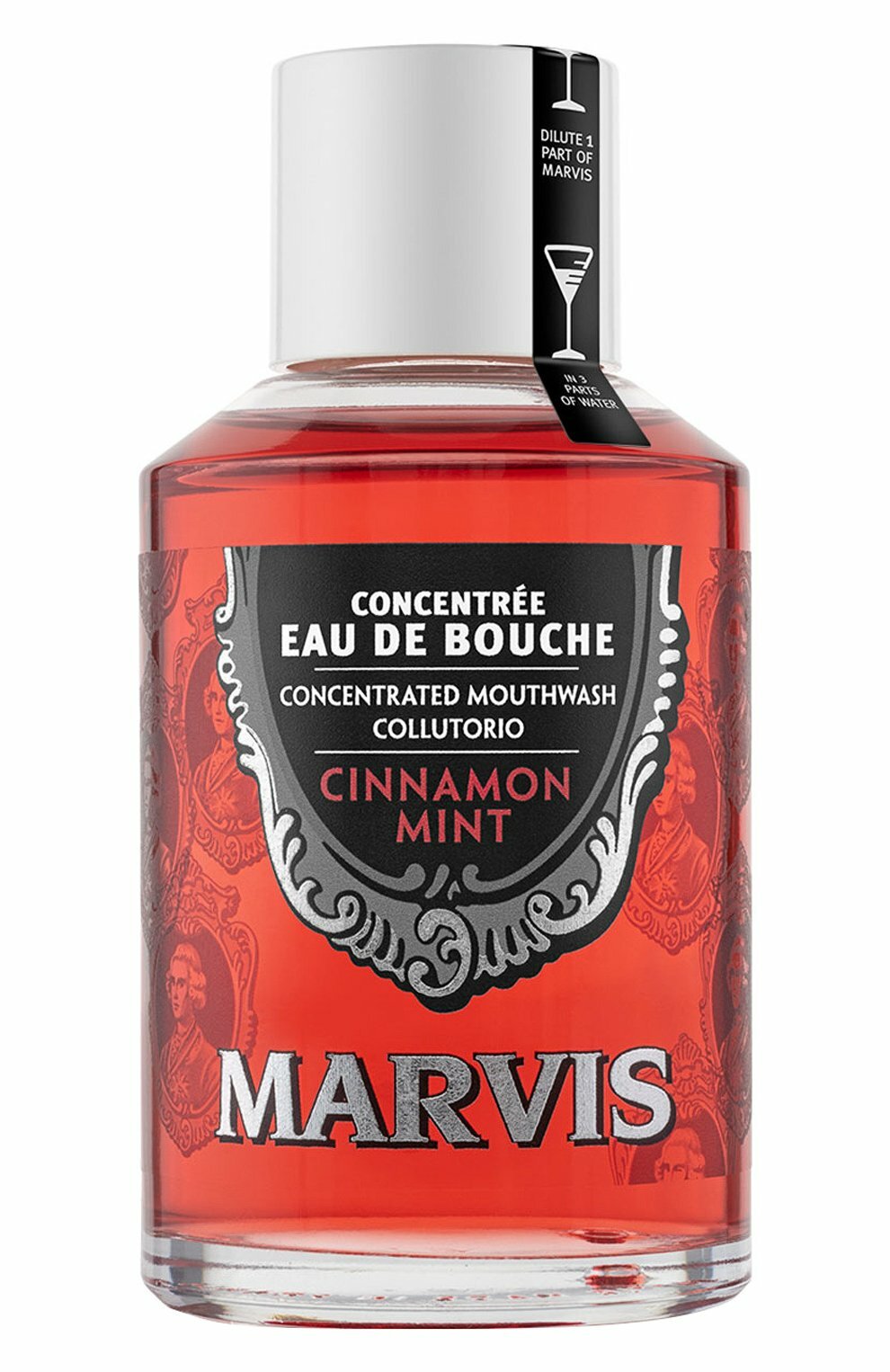 Ополаскиватель-концентрат для полости рта "Мята и Корица" (120ml) Marvis