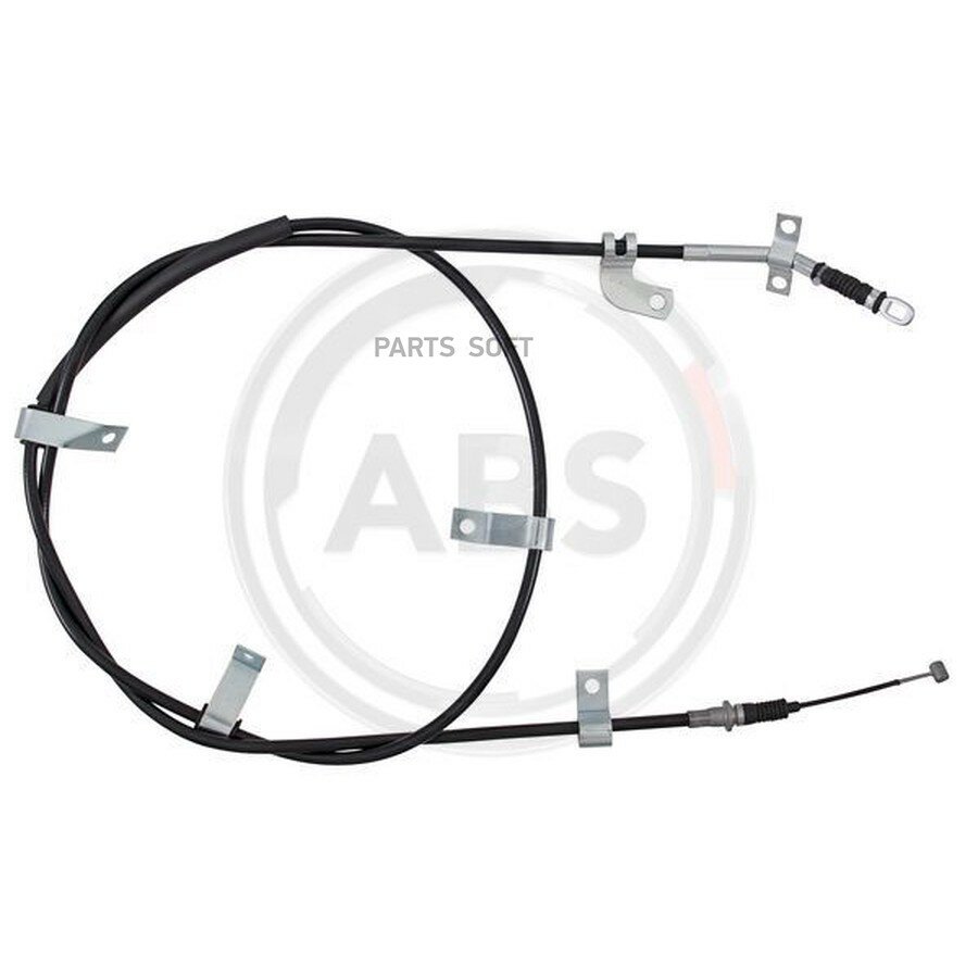Трос тормоза ручного от официального дистрибьютора, ABS, артикул K16054