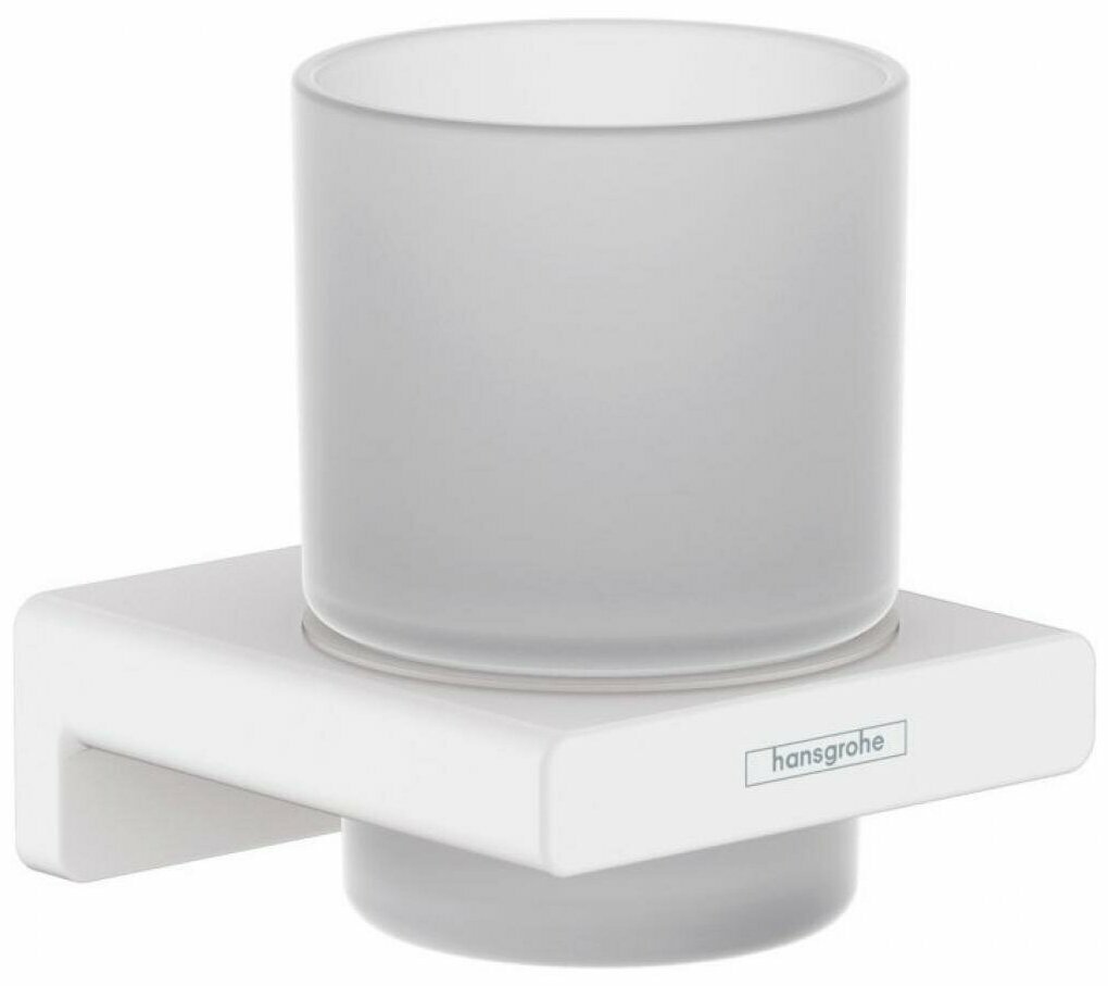 Стакан для зубных щеток Hansgrohe AddStoris 41749700 белый матовый