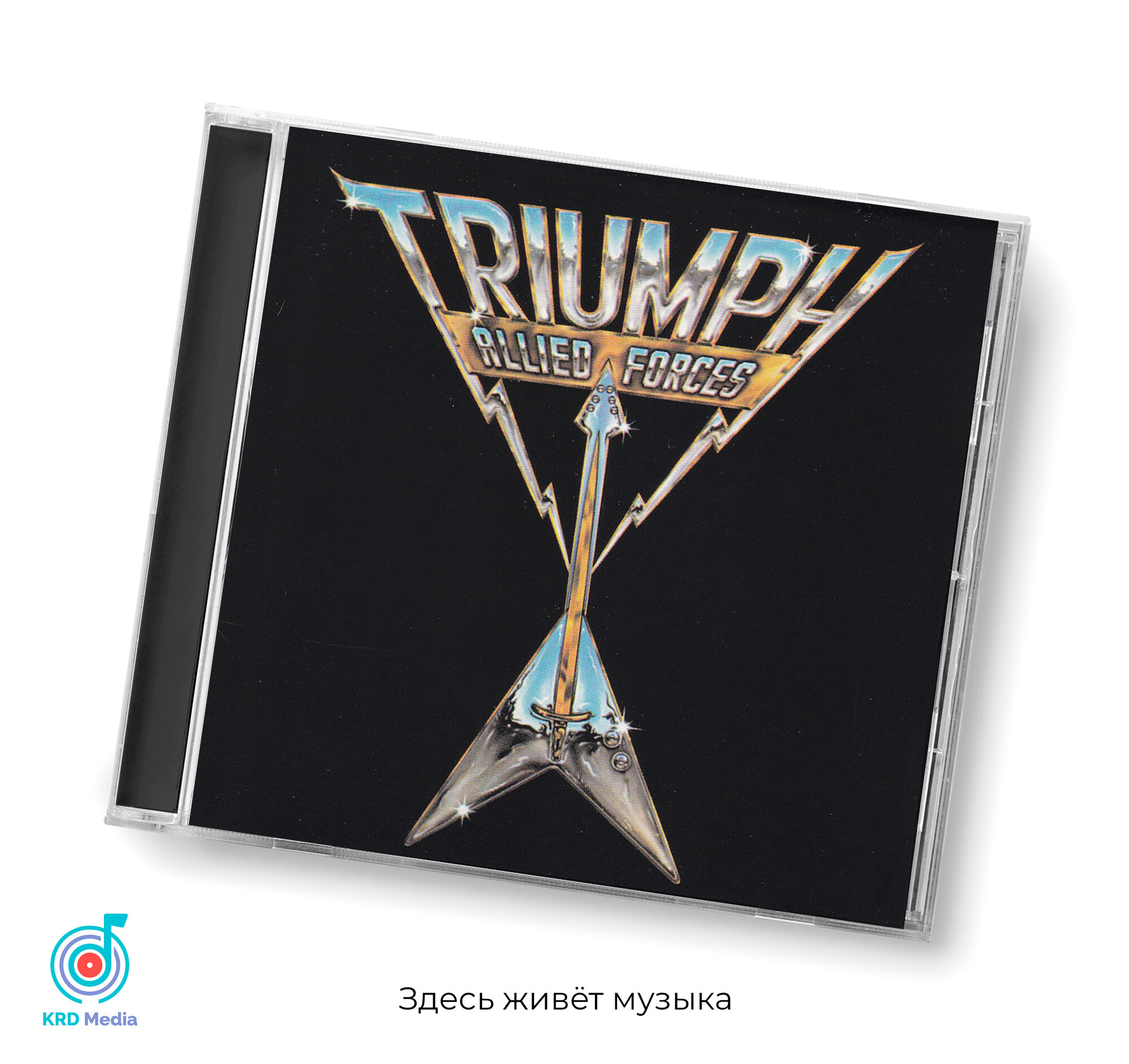 Triumph - Allied Forces, 1985, 6-page, CD-Аудио