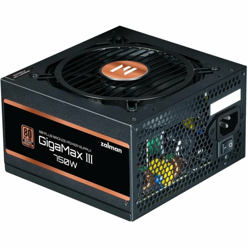 Блок питания Zalman ZM750-GV3, 750W, 80+ Bronze, 2301151