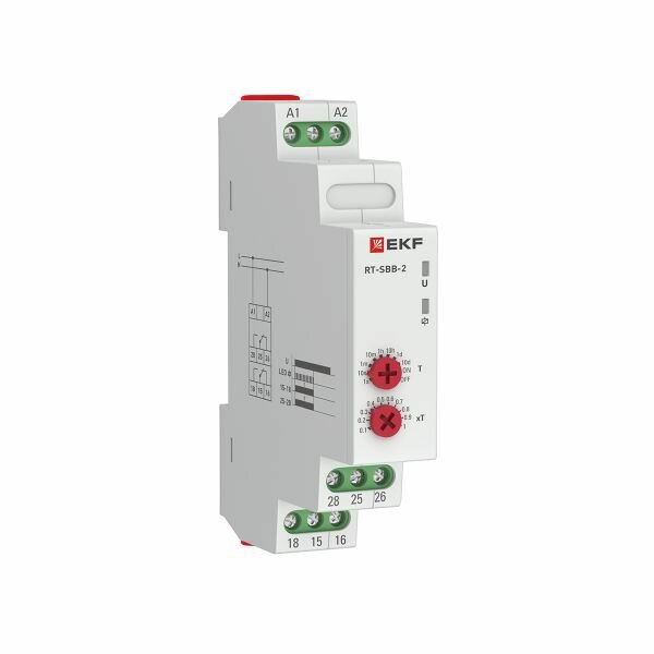 Реле времени RT-SBB-2 (импульс при включении) PROxima EKF rt-sbb-2