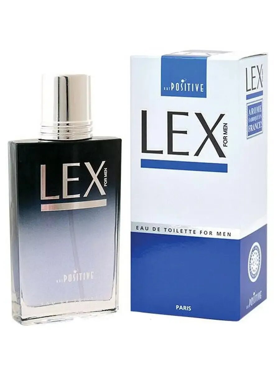 Туалетная вода Positive Parfum "Lex", мужская, цитрусовые и пряные ноты, 90мл