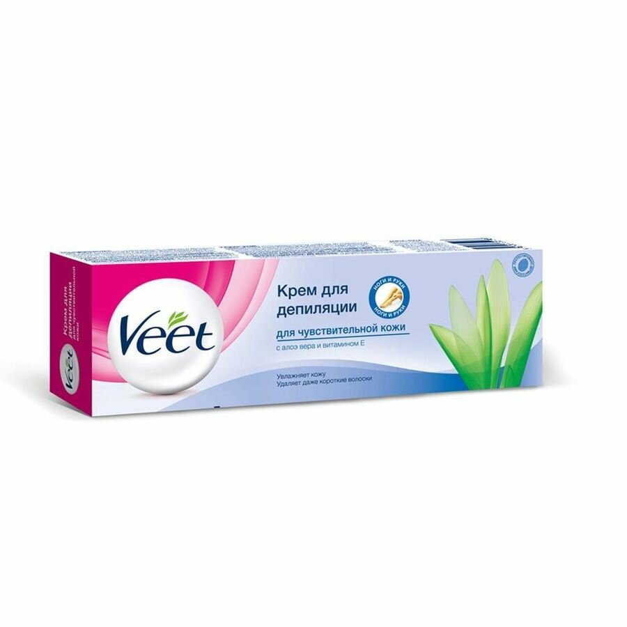 Крем для депиляции Veet для чувствительной кожи, 100г - в заказе 1 шт!
