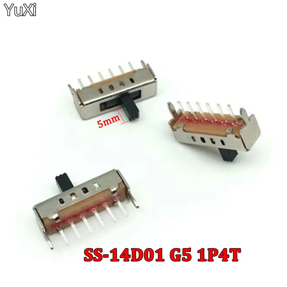 Переключатели YUXI SS14D01 10 шт.