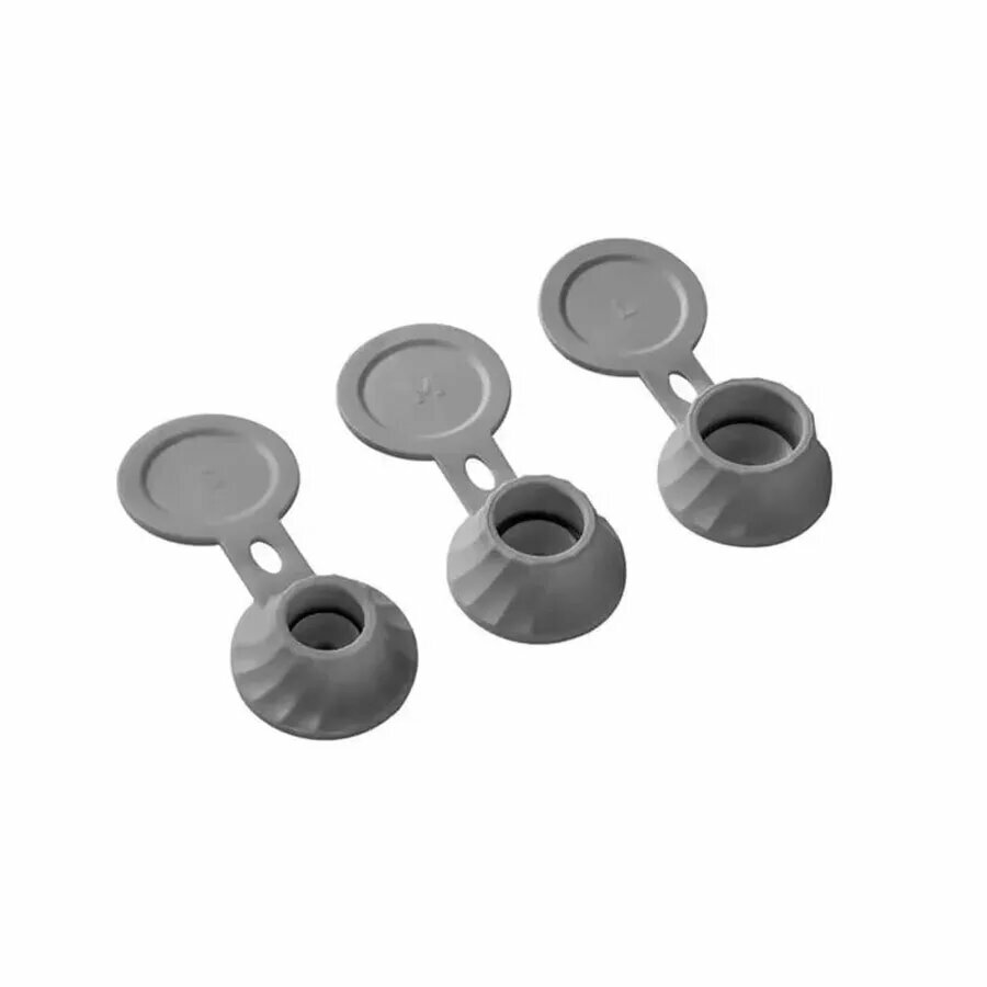 Пластиковые крышки для бутылок Grey-3PCS, 3 размера