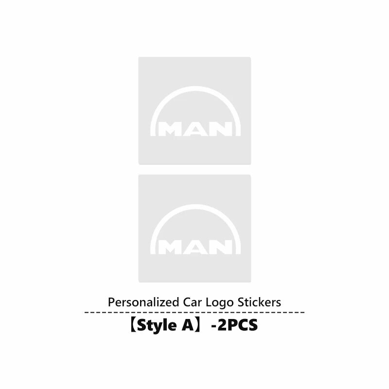 Наклейка на авто "MAN" (Style A) - 2шт