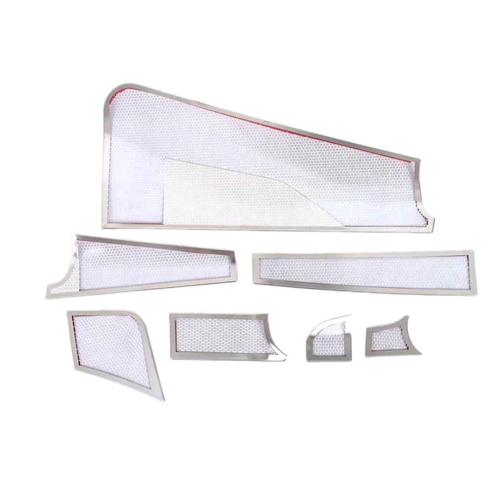 Для Geely Galaxy Starship 7 EM-i Geely EX5 EM-i 2026 Передний капот Пылезащитный style 2-Silver 7pcs