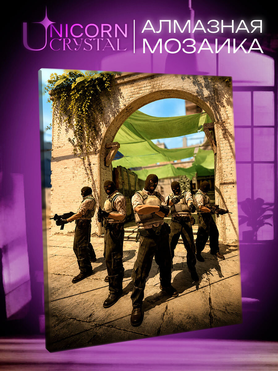 Алмазная мозаика по мотивам Counter Strike