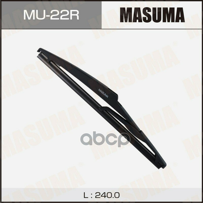 Дворник задний MASUMA пластиковый, 240мм крепление Roc Lock 2 Masuma арт. MU22R