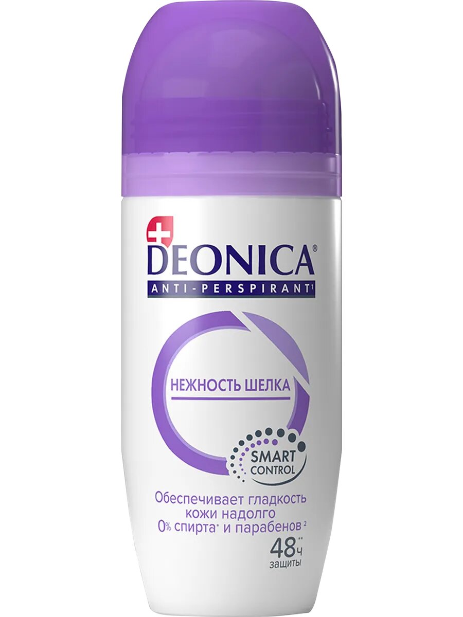 Антиперспирант роликовый женский DEONICA Нежность шелка, 50м