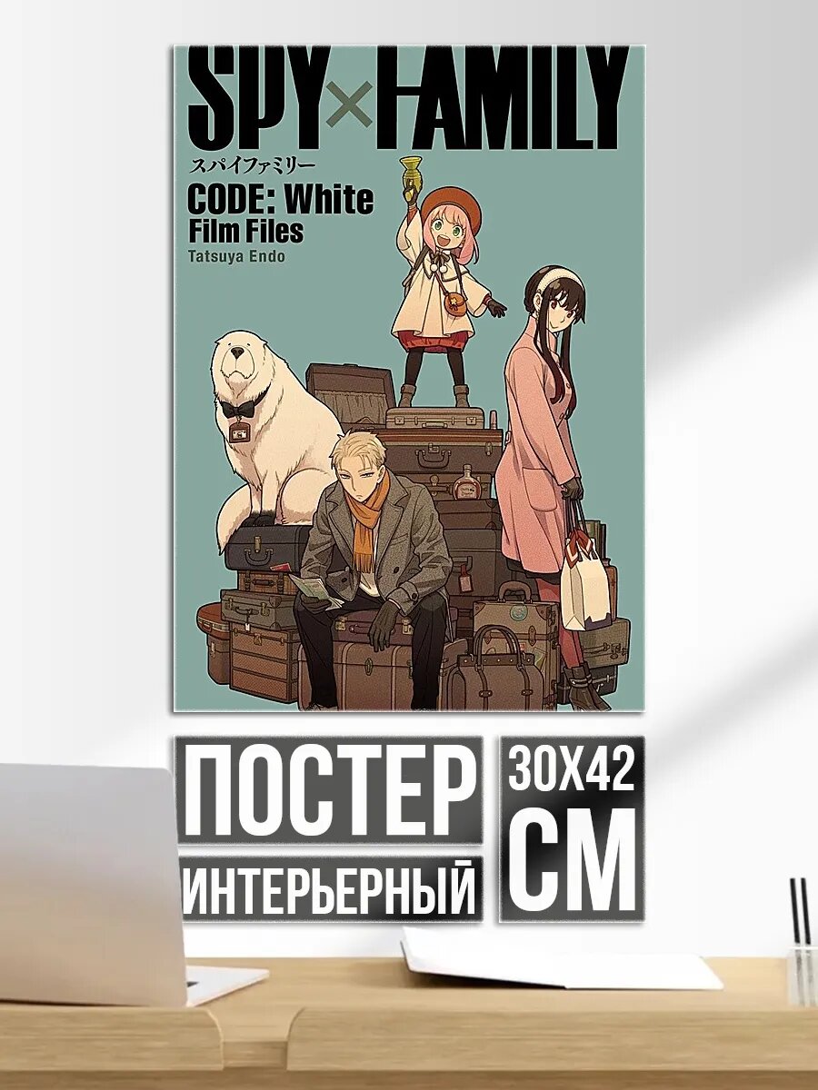Плакат постер Семья Шпиона
