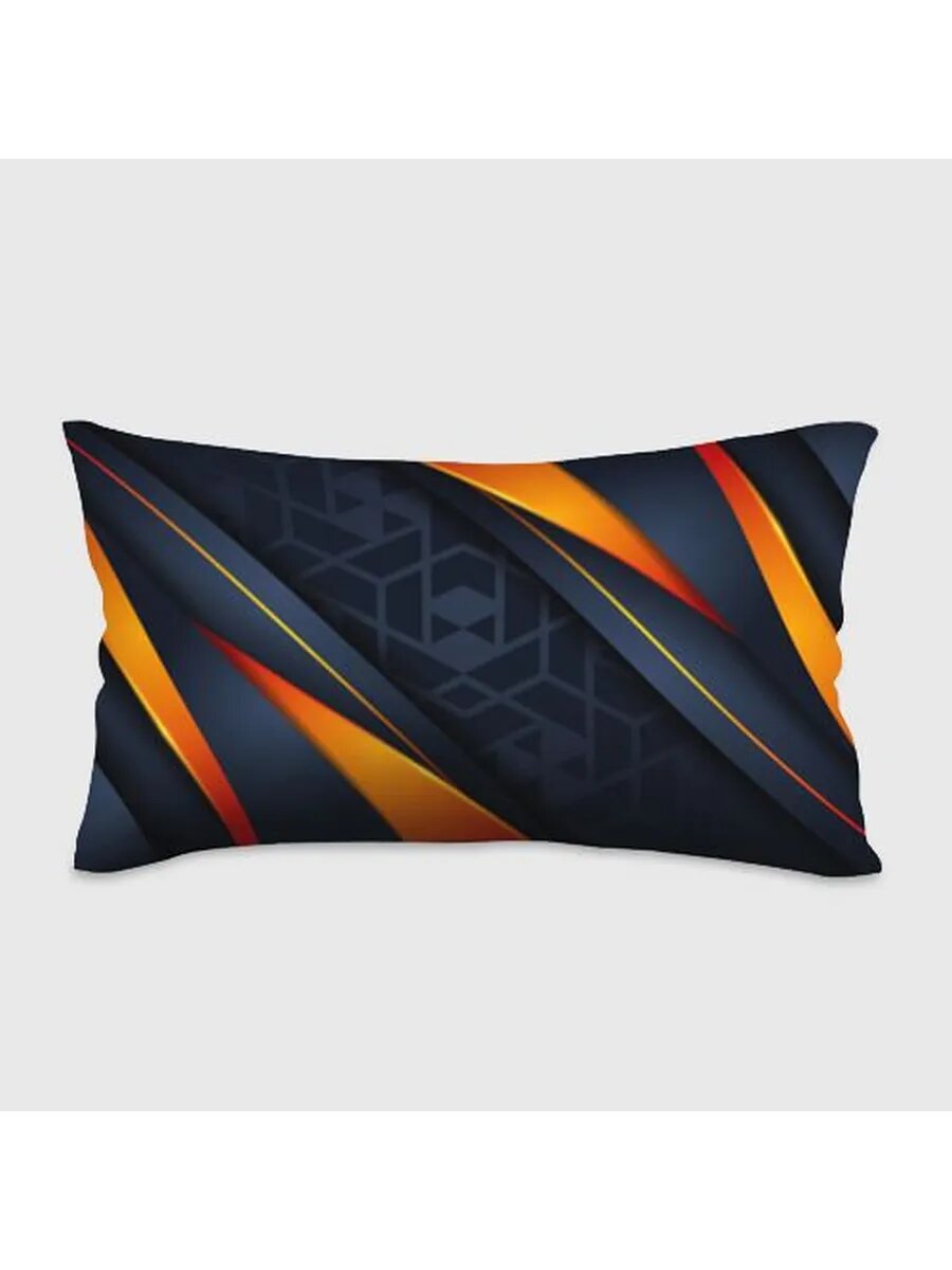 Black orange Подушка