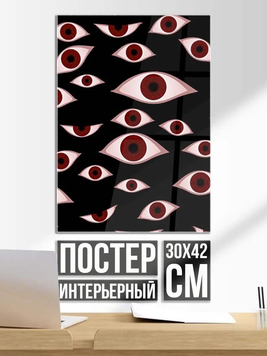 Постер на стену Глаза