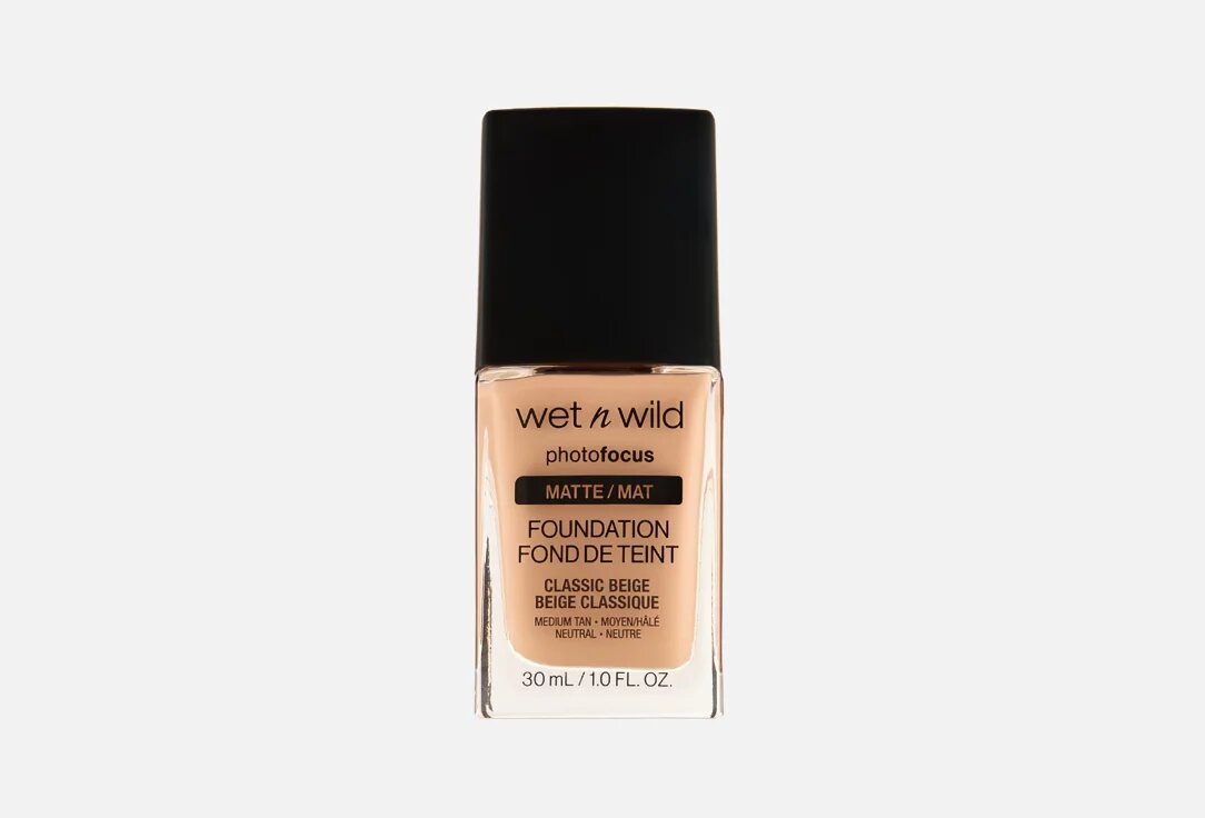 Wet n Wild Photo Focus Foundation Тональная основа 30 мл Classic Be