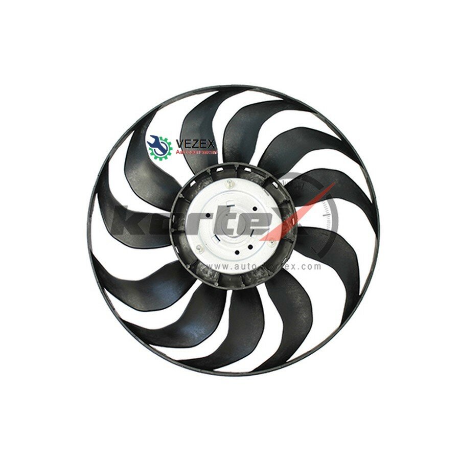 KORTEX KFD085 Вентилятор радиатора VW Golf-III, Vento, Passat 92~99, AUTOMEGA, 160037410 KFD085